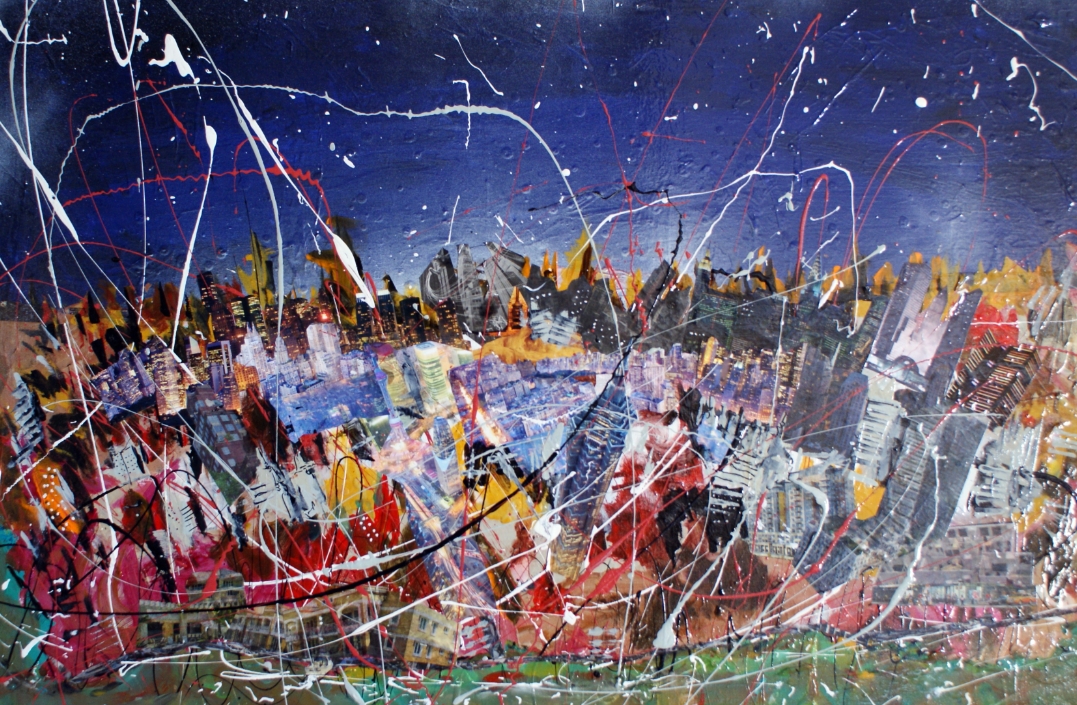 Artist Exhibit: Raymond Gomez: Urban Chaos | The Huntingtonian