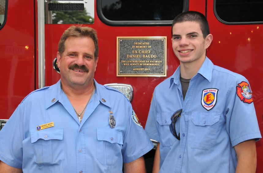Greenlawn FD Dedicates Truck to Former Fire Chief | The Huntingtonian