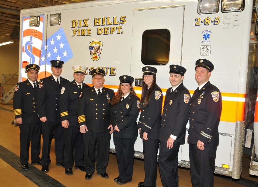 Dix Hills FD Rescue Squad Crew Receives Lifesaving Award | The ...