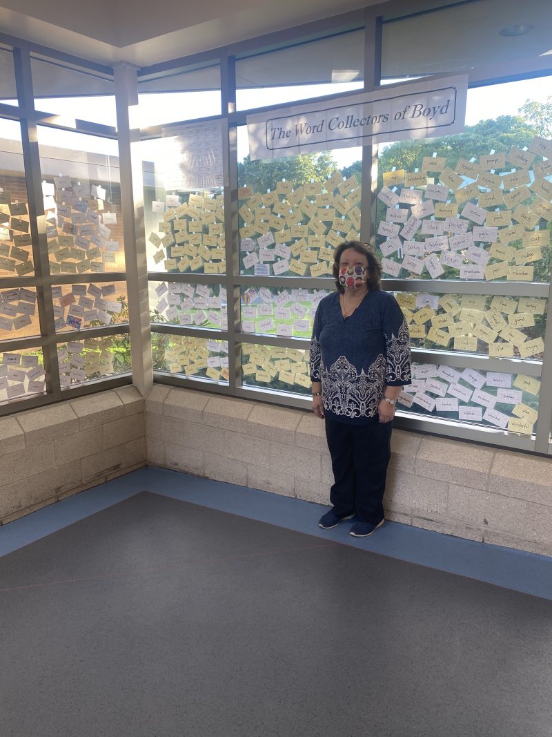 Collecting Words at Boyd for Dot Day | The Huntingtonian
